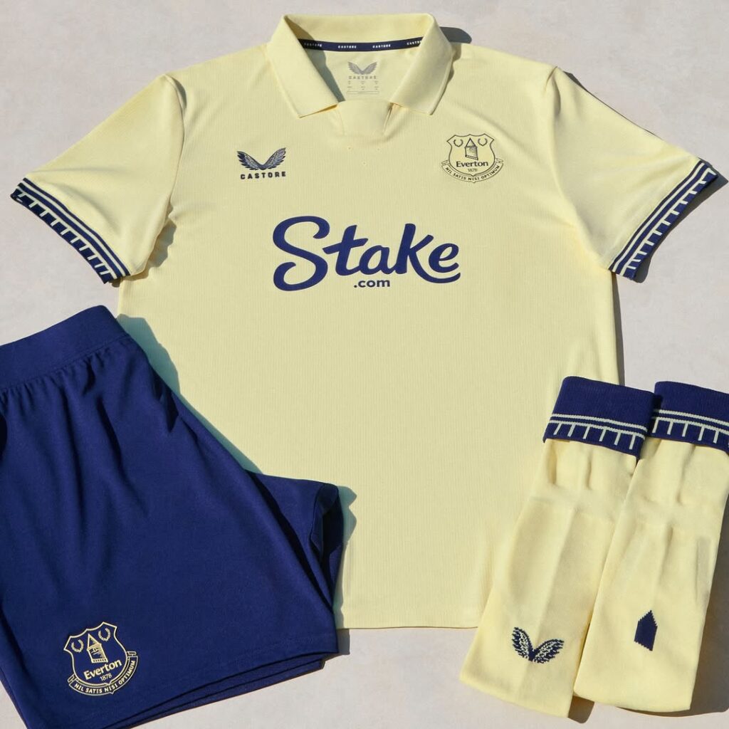 Everton 2025-26 Away Kit – J. FOOTBALLER