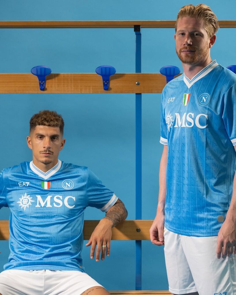 SSC Napoli 2025-26 Home Kit – J. FOOTBALLER